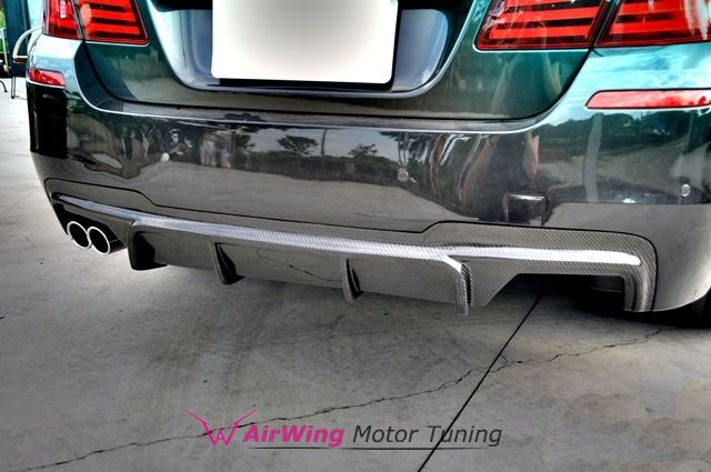 AIRWING CO.,LTD. - Products - F10F11 - DTM style Carbon Rear Diffuser ...