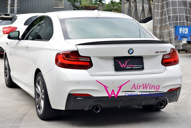 AIRWING CO.,LTD. - Products - F22 - 3D Design style Carbon Rear ...