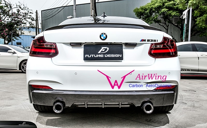 AIRWING CO.,LTD. - Products - F22 - Performance style Carbon Rear ...
