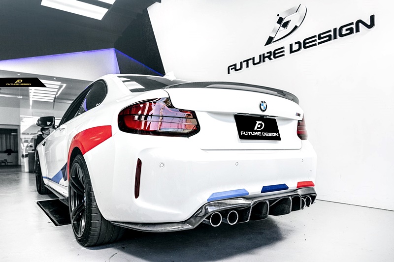 AIRWING CO.,LTD. - Products - F87 M2 - Vorsteiner style Carbon Rear ...