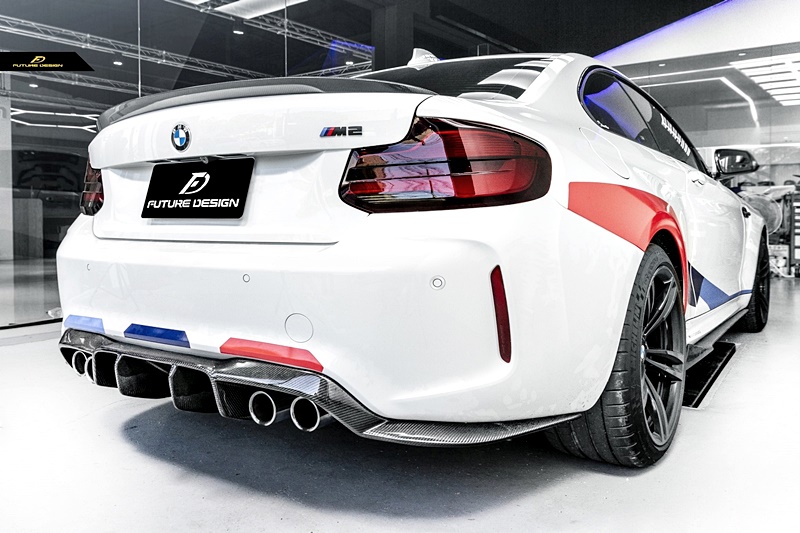AIRWING CO.,LTD. - Products - F87 M2 - Vorsteiner style Carbon Rear ...