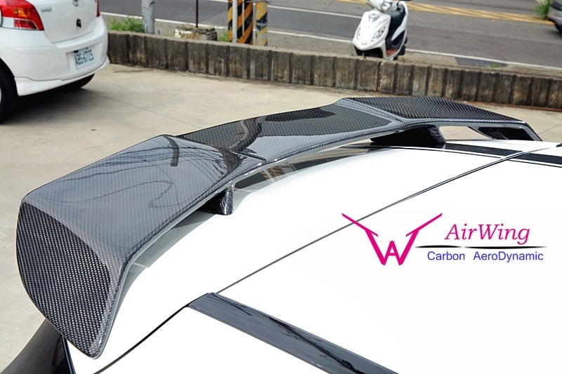 AIRWING CO.,LTD. - Products - W176 - RV style Carbon GT Spoiler ...