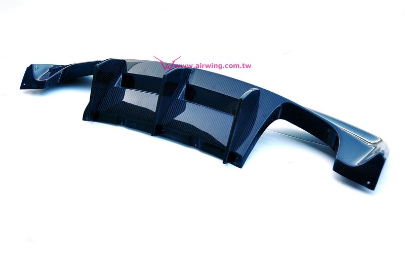AIRWING CO.,LTD. - Products - E82 1M - RV style Carbon Rear Diffuser ...