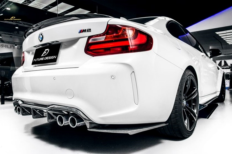 AIRWING CO.,LTD. - Products - F87 M2 - MTC style Carbon Rear Diffuser ...
