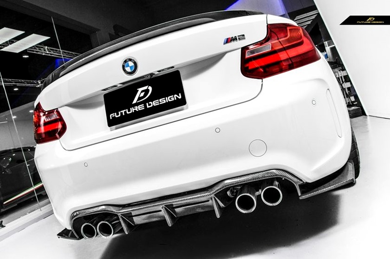 AIRWING CO.,LTD. - Products - F87 M2 - MTC style Carbon Rear Diffuser ...