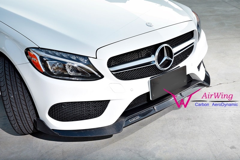 AIRWING CO.,LTD. - Products - W205 Sedan - BARBUS style carbon Front ...