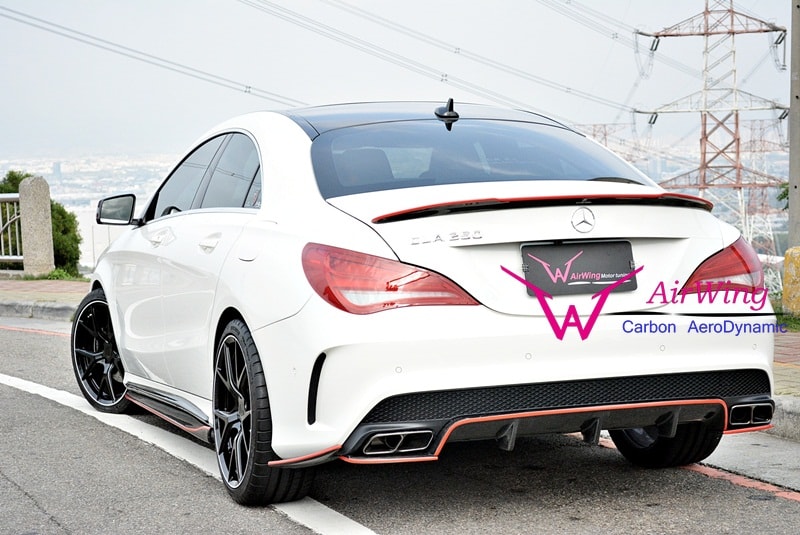 AIRWING CO.,LTD. - Products - W117 - REVO style Carbon Rear Diffuser ...