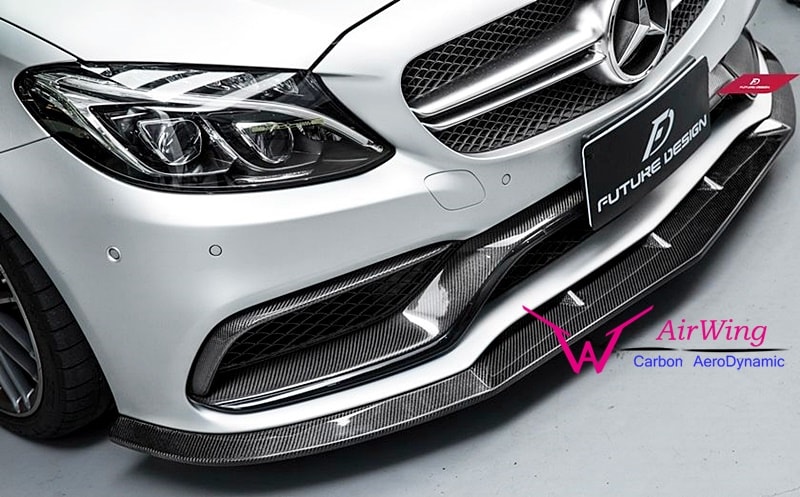 AIRWING CO.,LTD. - Products - W205 C63 - Future-Design style carbon ...