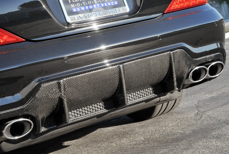 AIRWING CO.,LTD. - Products - R230 SL63 - SL63 AMG style Carbon Rear ...