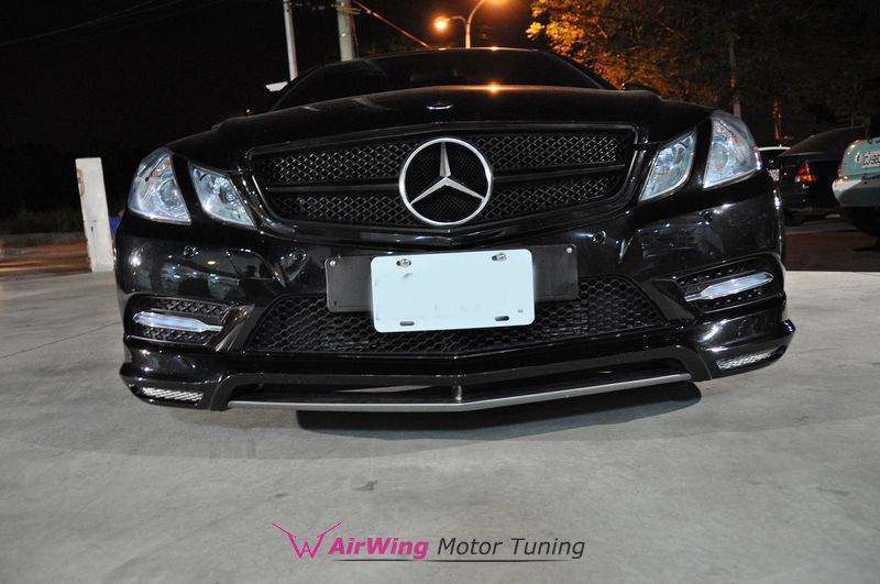 AIRWING CO.,LTD. - Products - W207 - PIECHA style Carbon Front Lip ...