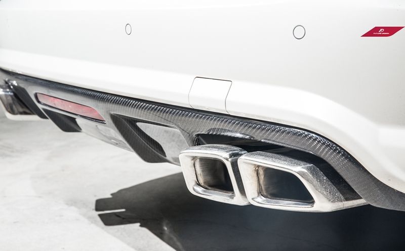 AIRWING CO.,LTD. - Products - W218 – AMG CLS style Carbon Rear Diffuser ...